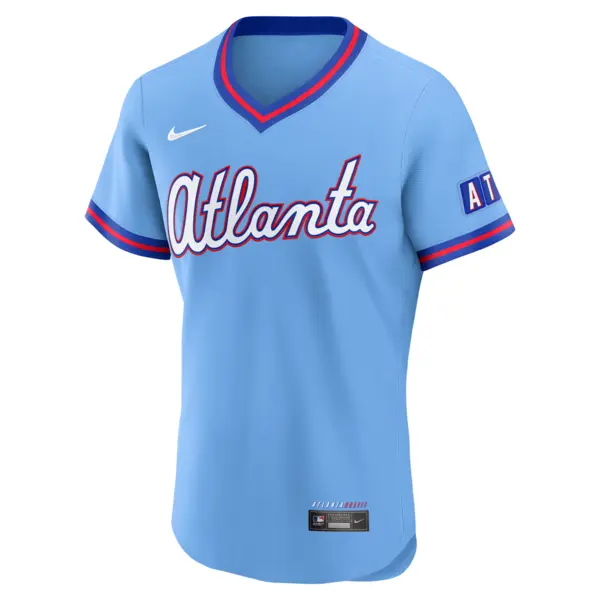 Nike Atlanta Braves City Connect Mlb Authentic Jersey - Blue