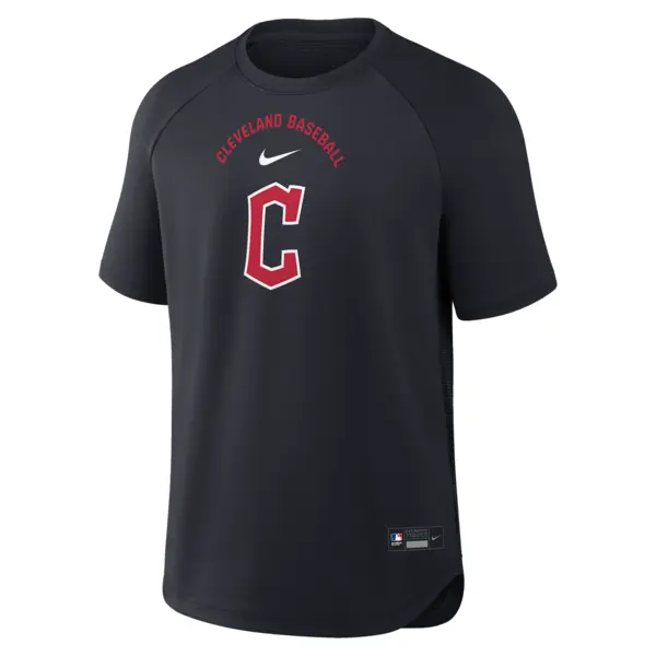 Nike Cleveland Guardians Authentic Collection Dri-fit Mlb Top - Blue