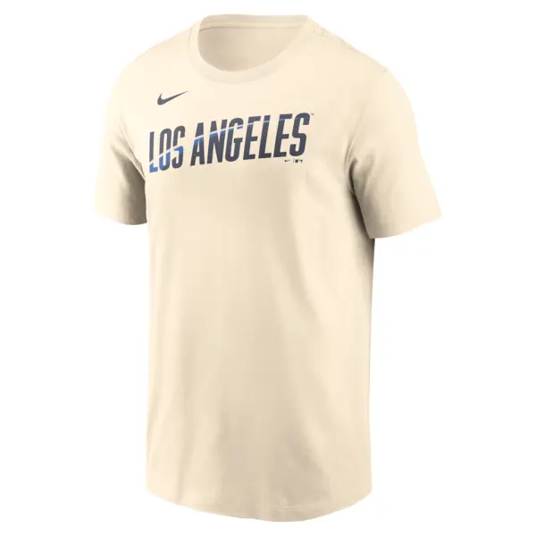 Nike Los Angeles Dodgers City Connect 2-hit Mlb T-shirt - Brown