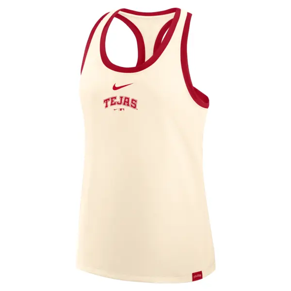 Nike Texas Rangers Script City Connect Mlb Racerback Tank Top