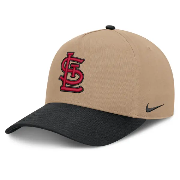 Nike St. Louis Cardinals Rise Mlb A-frame Trucker Adjustable Hat - Brown