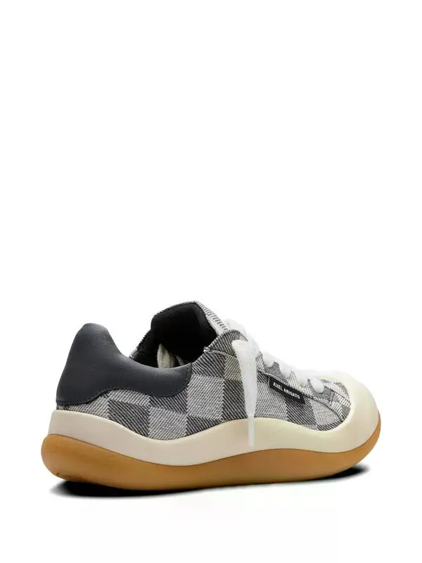 Axel Arigato Squish Checkered Sneakers - Grey