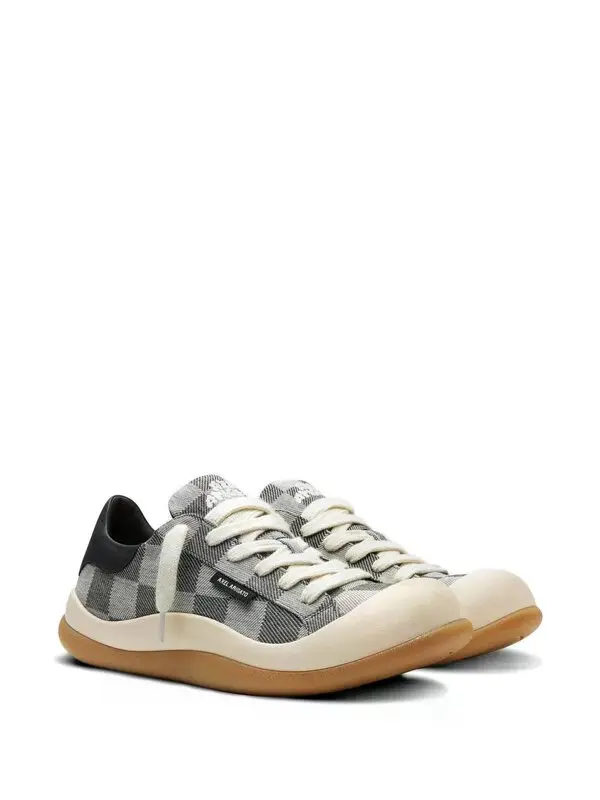 Axel Arigato Squish Checkered Sneakers - Grey