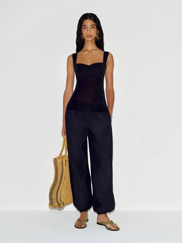 REFORMATION Nova Knit Top