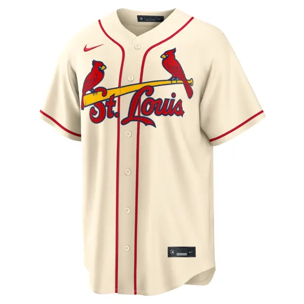 Nike Lars Nootbaar St. Louis Cardinals Mlb Replica Jersey - Brown