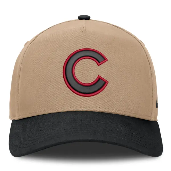 Nike Chicago Cubs Rise Mlb A-frame Trucker Adjustable Hat - Brown