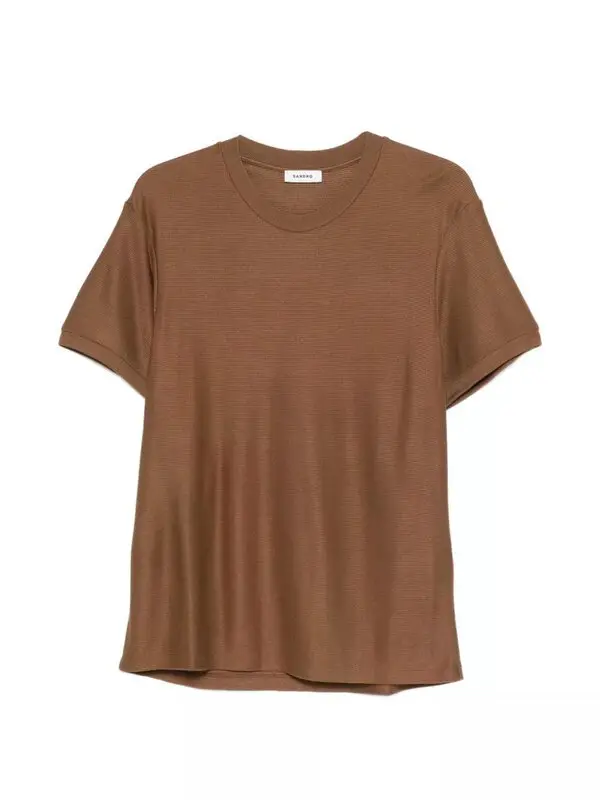 Sandro Ribbed T-shirt