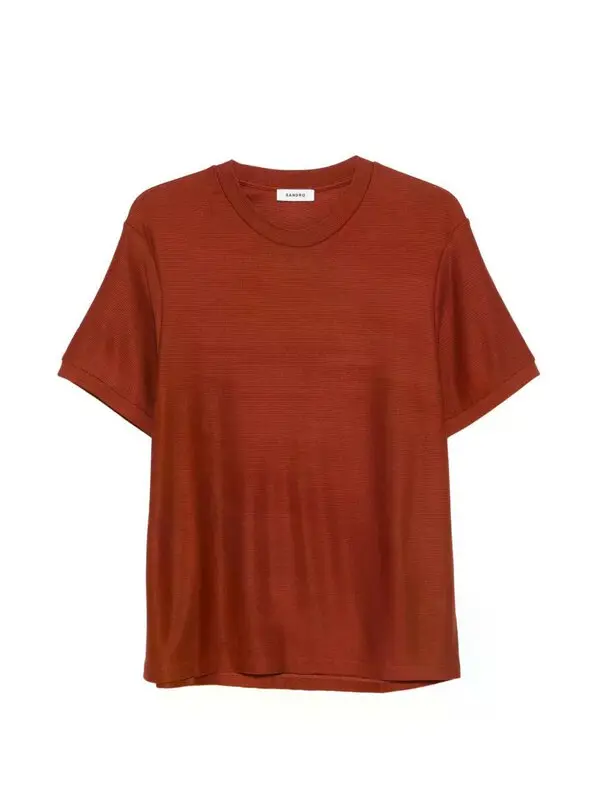 Sandro Ribbed T-shirt