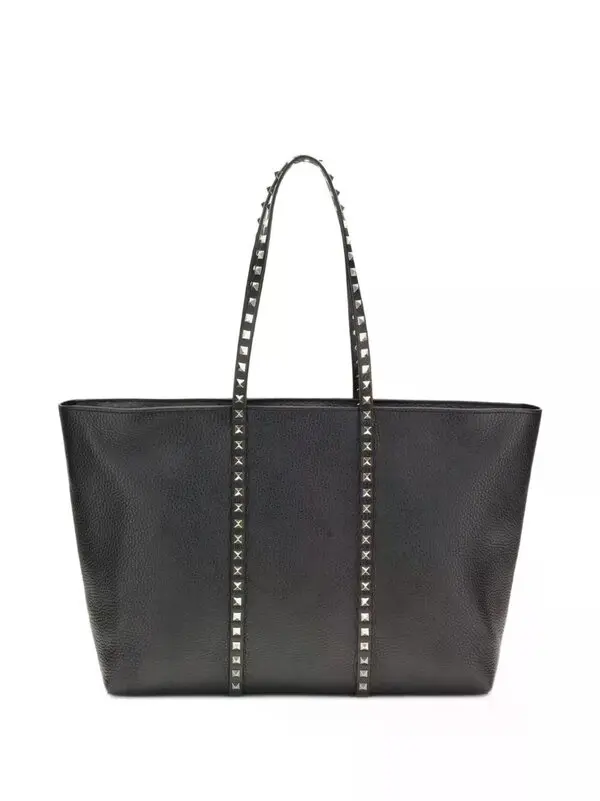 Valentino Garavani Medium Rockstud Embellished Leather Tote Bag