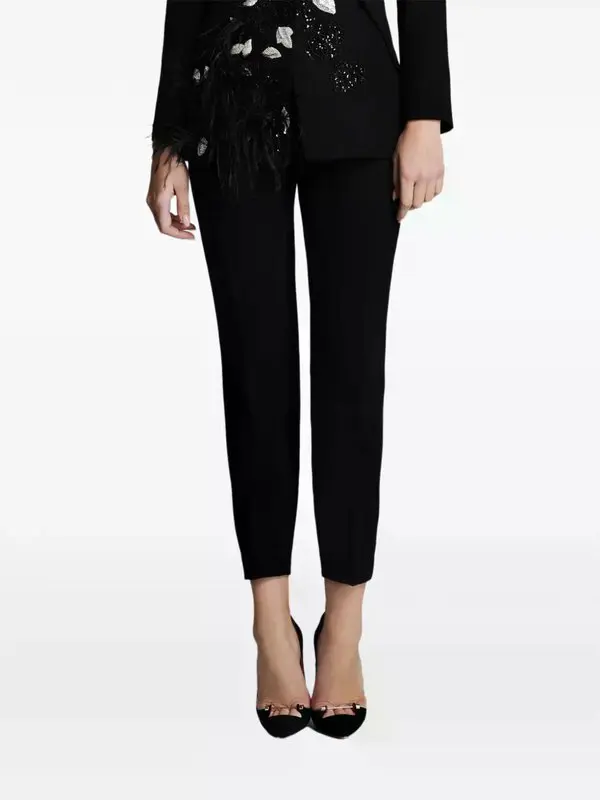 IMROSKA Star-motif Cropped Trousers