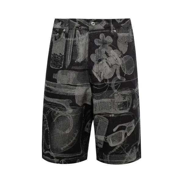 Off-White X-ray Denim Shorts