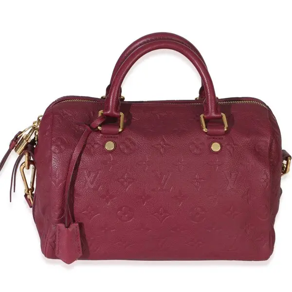LOUIS VUITTON Monogram Empreinte Speedy Bandouliere 25
