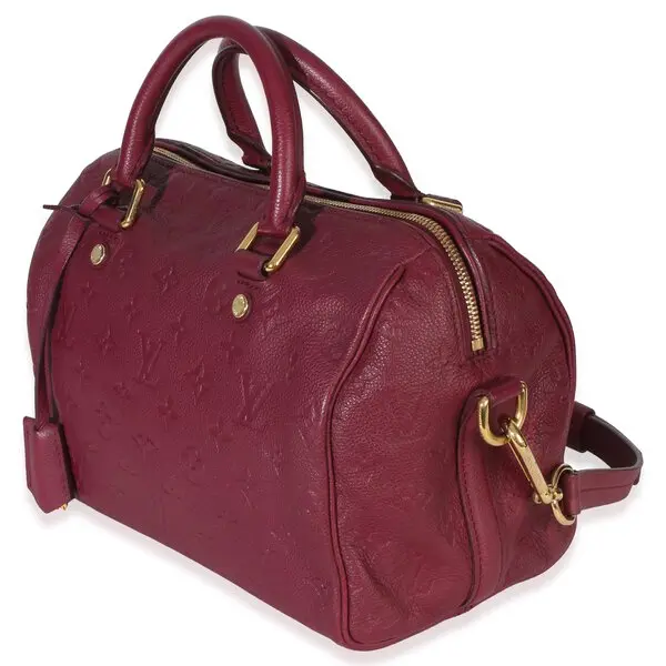 LOUIS VUITTON Monogram Empreinte Speedy Bandouliere 25