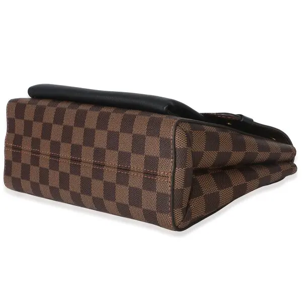 LOUIS VUITTON Damier Ebene Canvas Vavin Pm - Brown