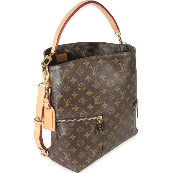 LOUIS VUITTON Monogram Canvas Melie Hobo