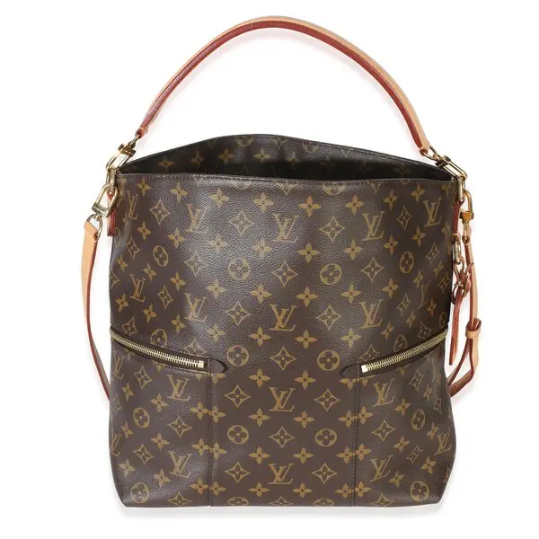 LOUIS VUITTON Monogram Canvas Melie Hobo