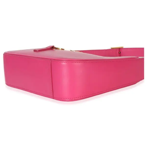 Saint Laurent Smooth Calfskin Le 5 A 7 Hobo - Pink