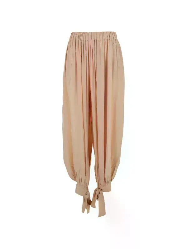 Andamane Noor Tie-cuff Trousers - Neutrals