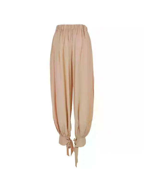 Andamane Noor Tie-cuff Trousers - Neutrals