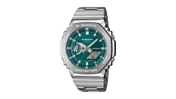 Casio G-shock Analog Digital Watch - Stainless Steel