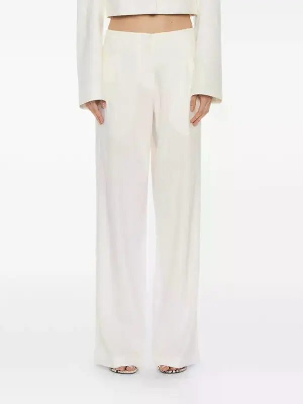 Christopher Esber Redux Wide Leg Trousers - White