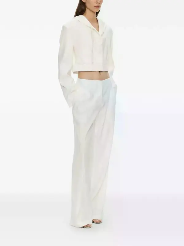 Christopher Esber Redux Palazzo Pants - White