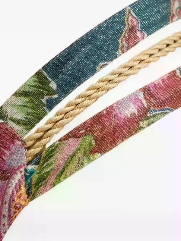 DEL MAAR Ceiri Floral Bikini Bottoms - Green