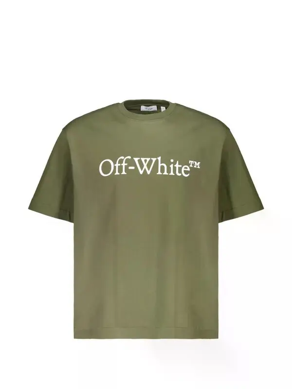 Off-White Logo-print T-shirt - Green