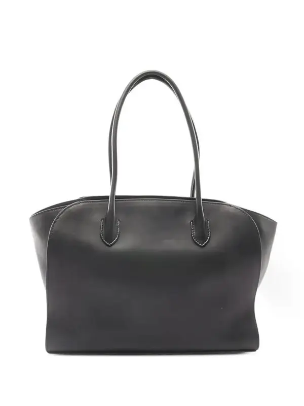 THE ROW 2010s 14 Marlo Leather Tote Bag - Black