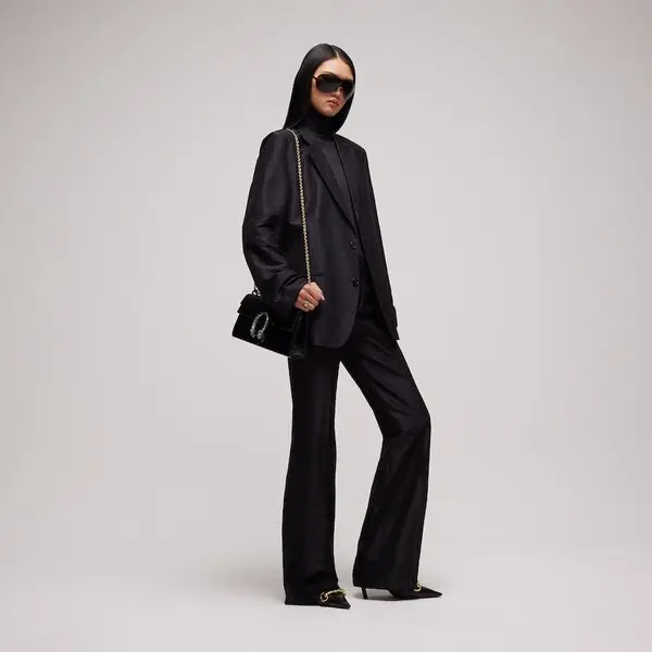 Gucci Fine Silk Faille Pants