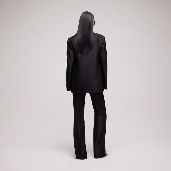 Gucci Fine Silk Faille Pants