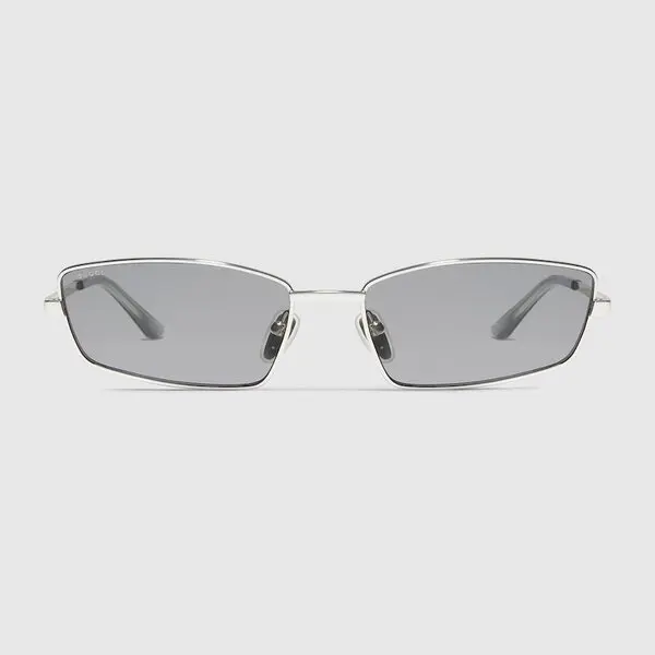 Gucci Rectangular Frame Sunglasses - Grey