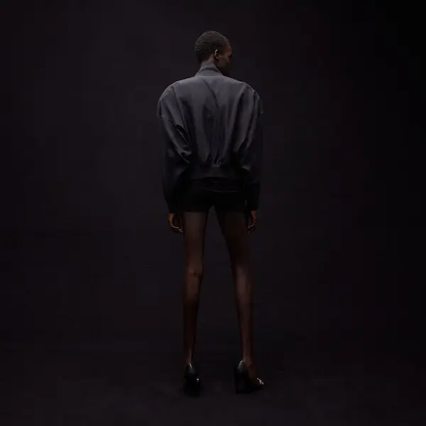 Gucci Silk Poplin Zip Jacket