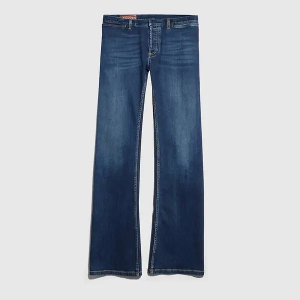 Gucci Stretch Cotton Denim Pants - Blue