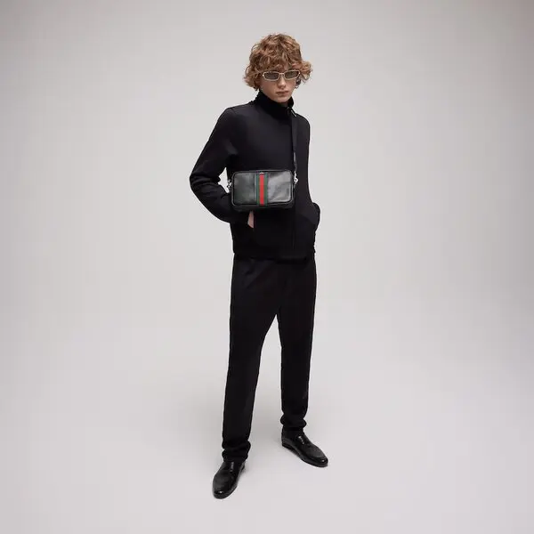 Gucci Silk Cotton Jersey Sportswear Pants