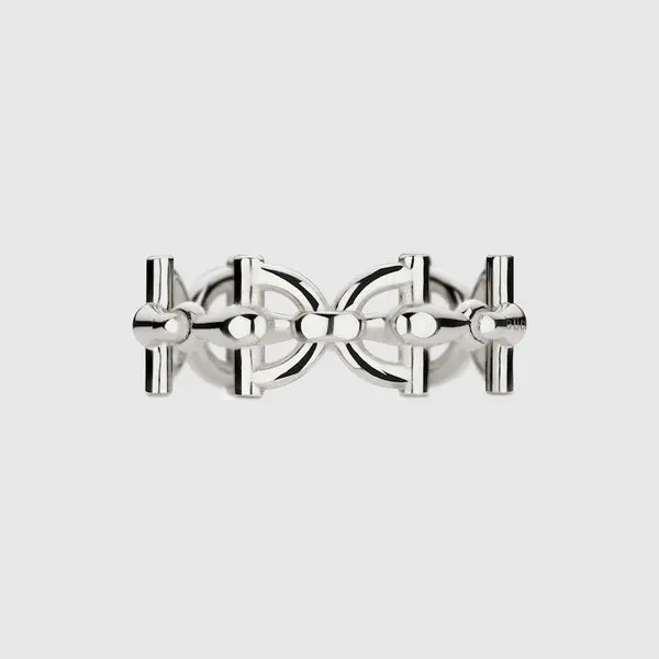 Gucci Stirrup Motif Ring - One-color