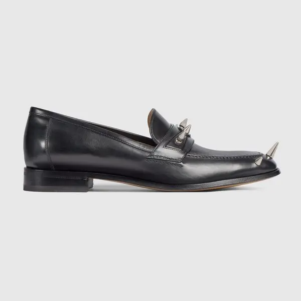 Gucci Studded Leather Loafer
