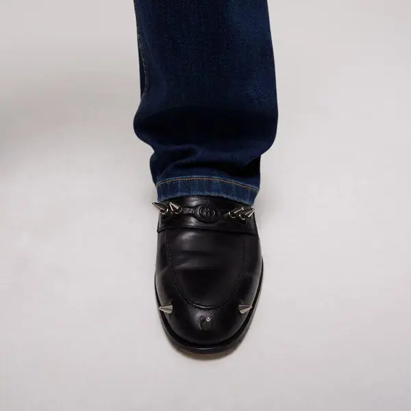 Gucci Studded Leather Loafer