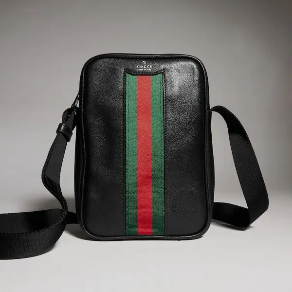 Gucci Mini Bag With Web Leather