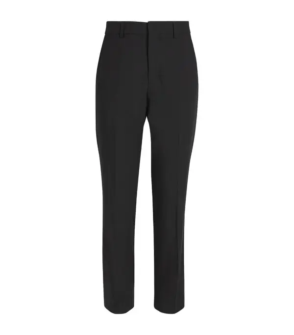 Ami Virgin Wool Straight Trousers