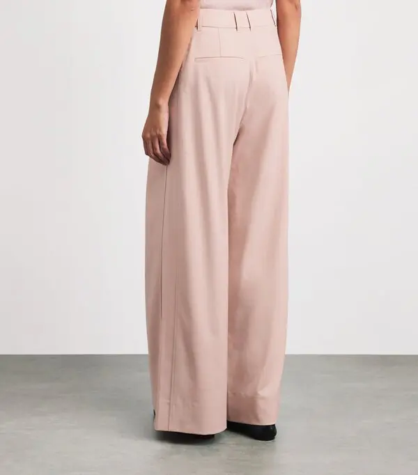 ME+EM Pleated Tailored Trousers - Pink