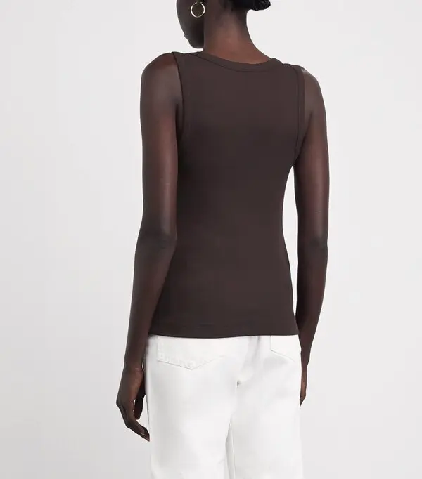 ME+EM Stretch-cotton Tank Top