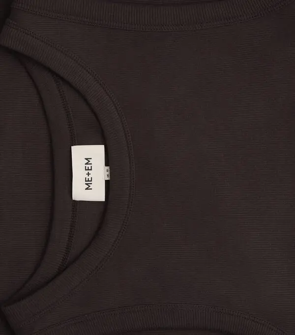 ME+EM Stretch-cotton Tank Top