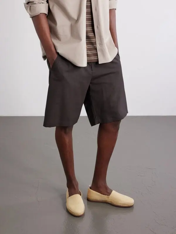 Mulo Canvas Espadrilles - Brown
