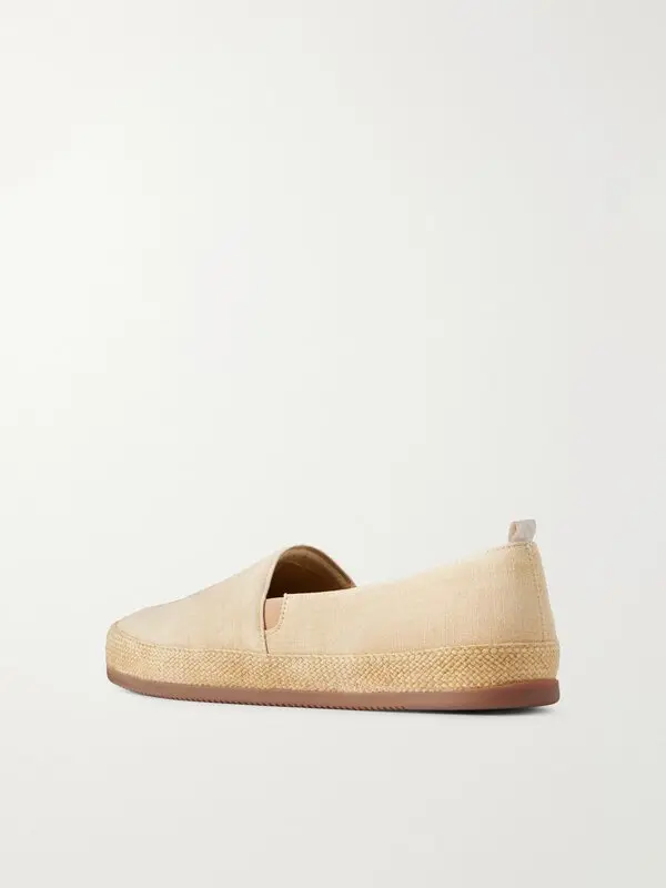 Mulo Canvas Espadrilles - Brown