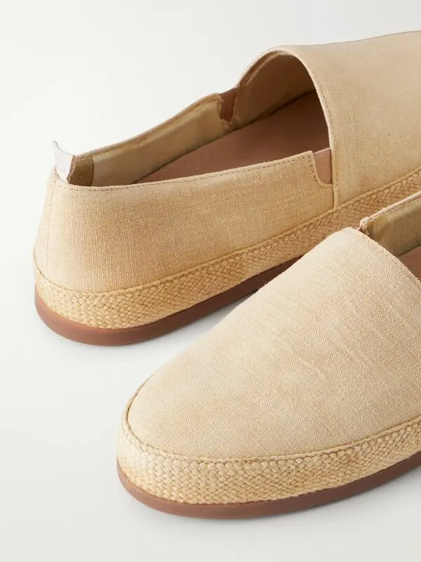 Mulo Canvas Espadrilles - Brown