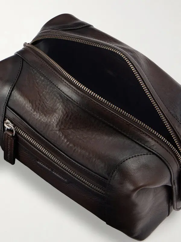 Officine Creative Jules 008 Leather Wash Bag