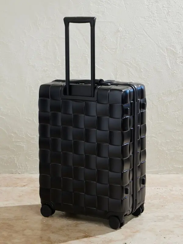 Bottega Veneta Odyssey Intrecciato Polycarbonate Suitcase