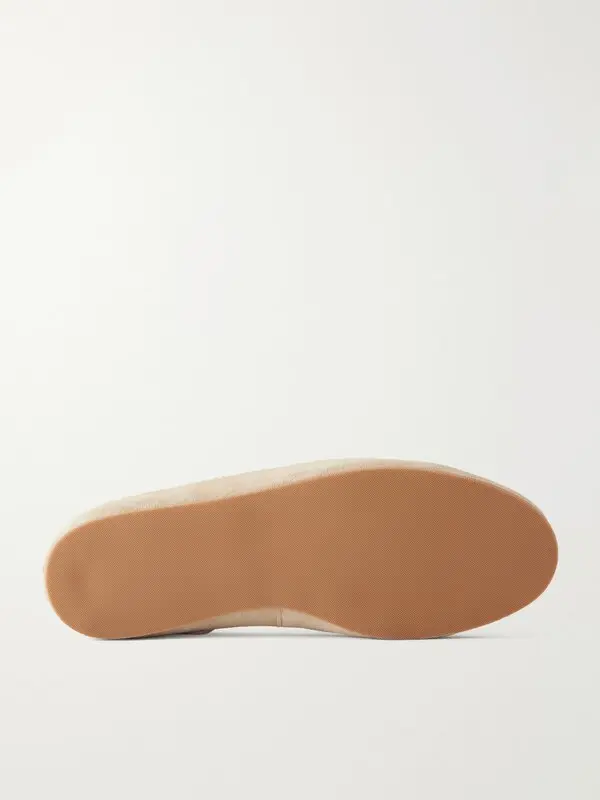 Mulo Evening Suede Loafers - Neutrals