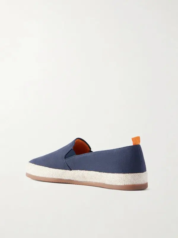 Mulo Canvas Espadrilles - Blue